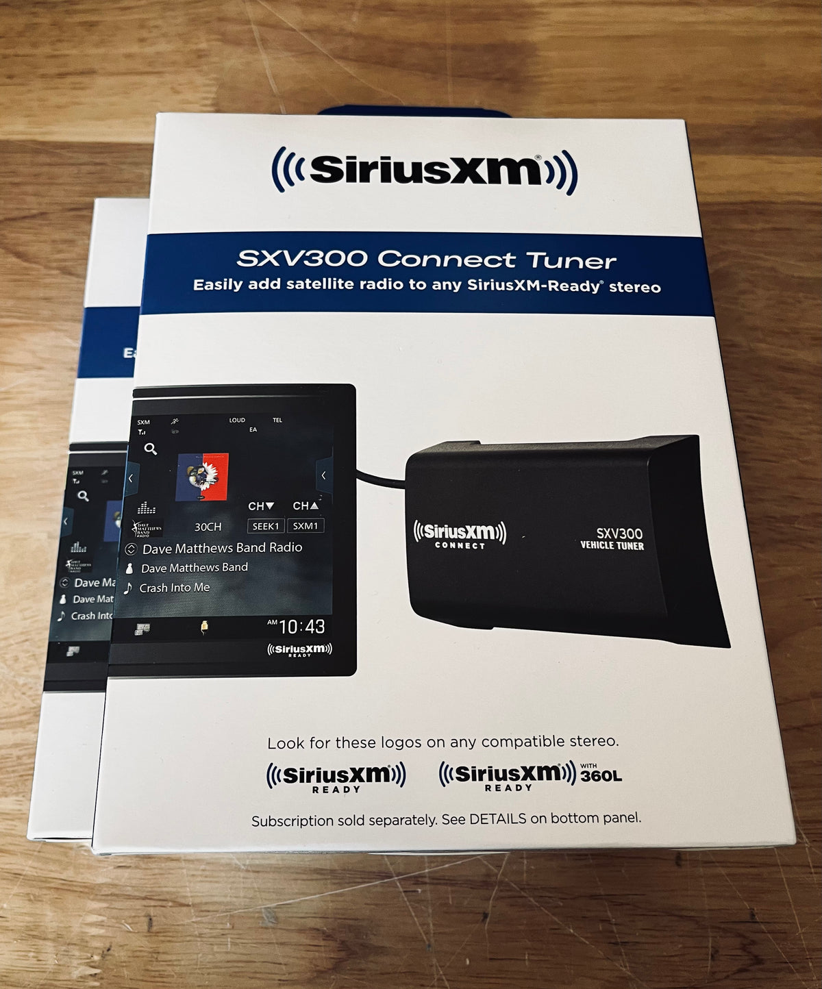 SIRUIS XM TUNER BOX (SXV300) — RHYNO AUDIO WORKS